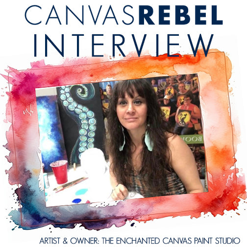 My talk with Canvas Rebel Magazine – The Enchanted Canvas