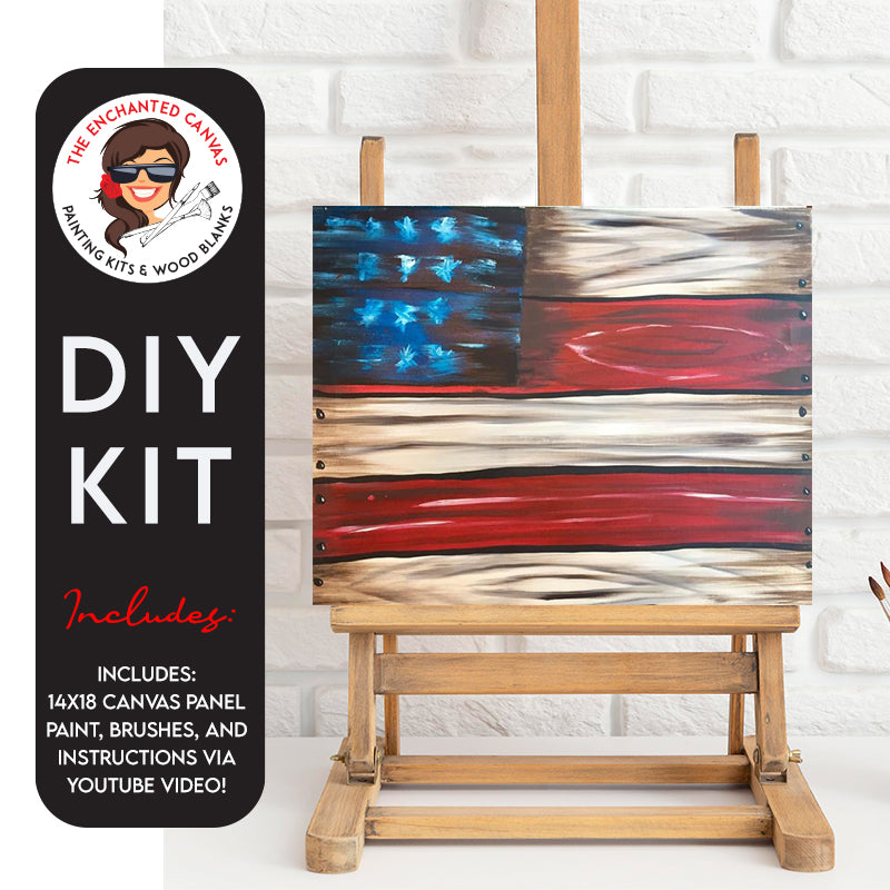 Flag DIY Painting Kit – The Enchanted Canvas
